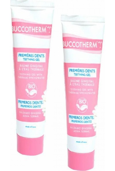 Buccotherm Diş Çıkarma Jeli 8 ml 2 Li Paket