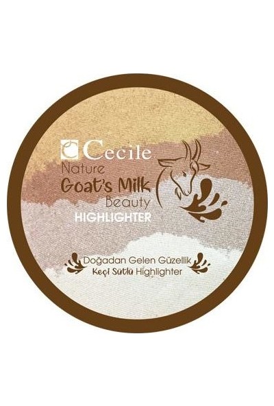 Cecile Keçi Sütlü Highlighter 02