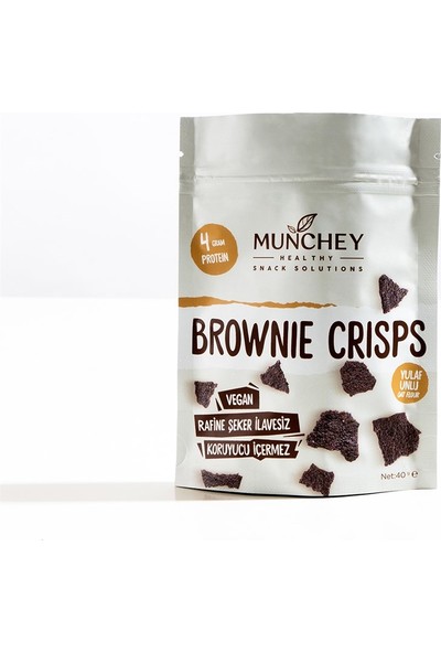 Munchey Brownie Crisps X3 'lü