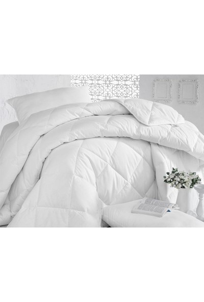 Clasy Ranforce Tek Kişilik Silikon Yorgan Beyaz Clasy Ranforce Tek Kişilik Silikon Yorgan Beyaz