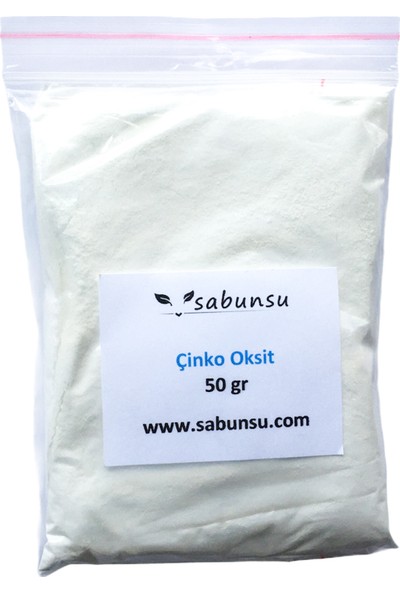 Sabunsu Çinko Oksit 50 gr