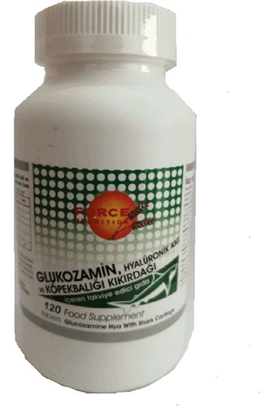 Force Nutrition Köpekbalığı Kıkırdağı & Hyaluronik 120 Tablet