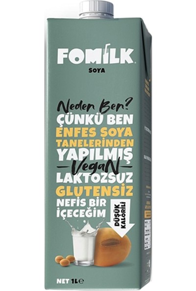 Fomilk Soya Sütü 1 Lt