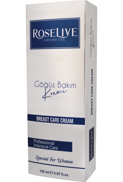 Roselive Göğüs Bakım Kremi Roselive Göğüs Bakım Kremi