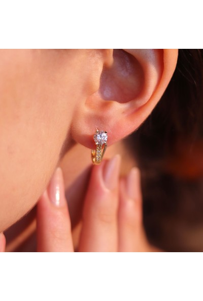 Değerli Kuyumculuk Taşlı Küpe