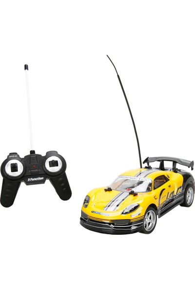 Sunman 1:18 Uzaktan Kumandalı Turbo Rally Araba - Sarı-Gt3