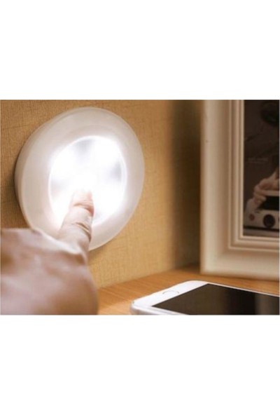 Pazariz Uzaktan Kumandalı LED Spot Lamba Güçlü Işık 3'lü Set