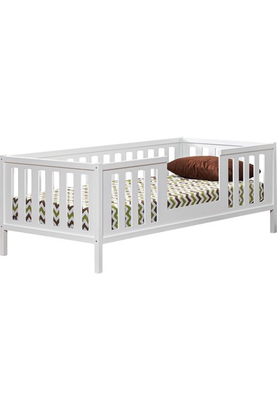 Setay Montessori Karyola, Berlin Montessori Yatak - Beyaz