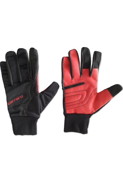 Carraro Uzun Parmak Kışlık Eldiven Siyah