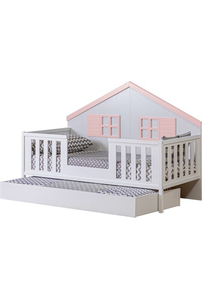 Setay Montessori Karyola, Fethiye Yavrulu Montessori Yatak - Pembe