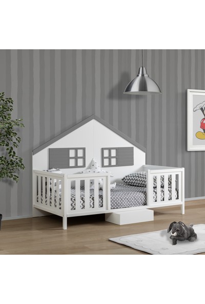 Setay Montessori Karyola, Fethiye Montessori Yatak - Beyaz