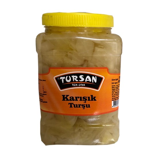 Tursan Turşu Çeşitleri 2500 gr Fiyatı - Taksit Seçenekleri