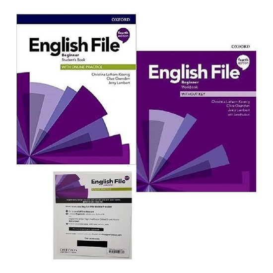 Oxford University Press English File Beginner Student's Book Kitabı