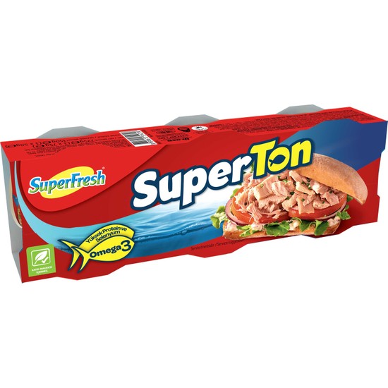 Superton Ayçiçek Yağlı Ton Balığı 3x75 gr Fiyatı