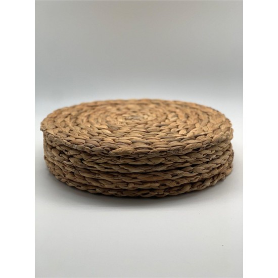 Gep Store 4'lü Hasır Amerikan Servis Örme Bambu Supla Fiyatı