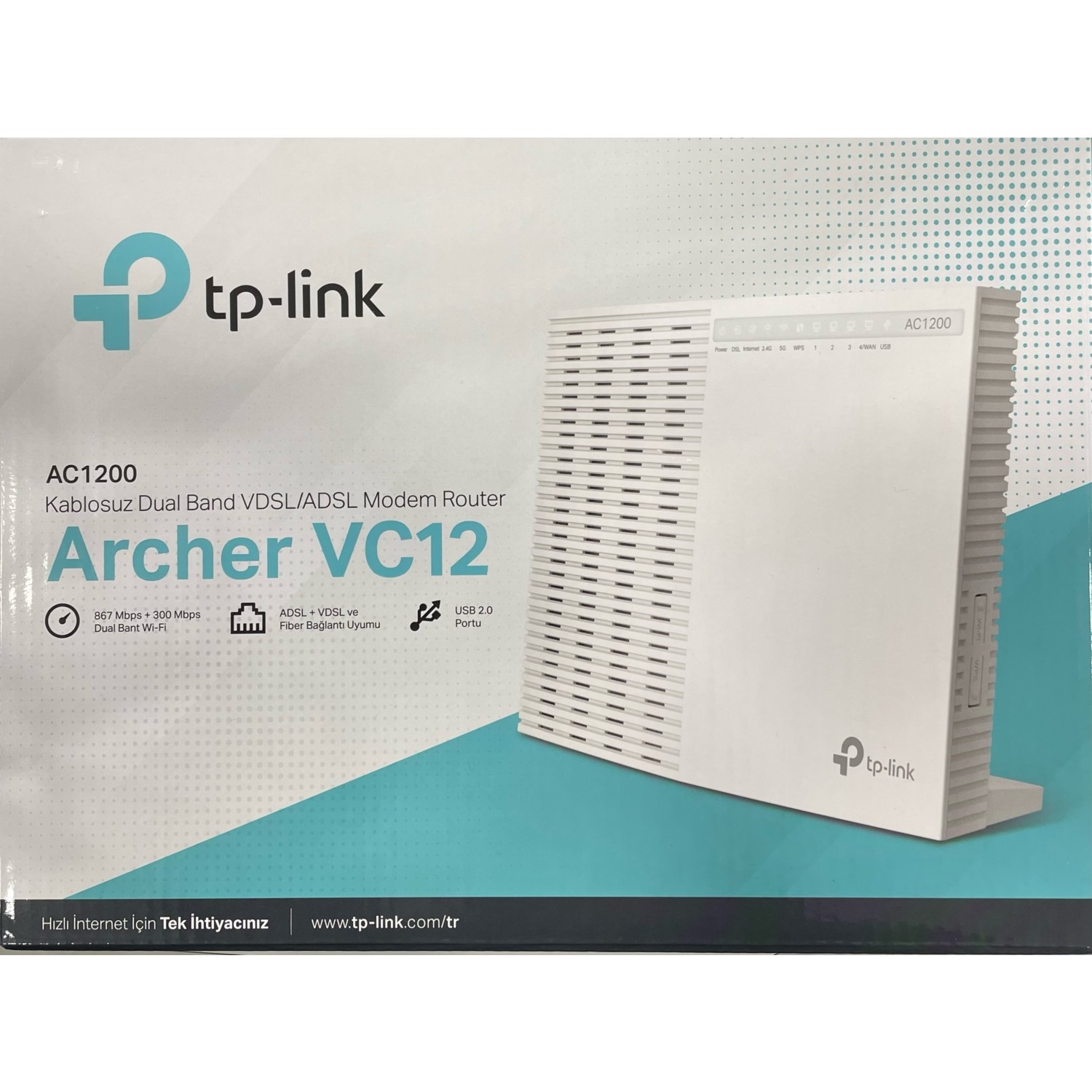 TP-LINK Tp Lınk Archer VC12 Vdsl Modem Fiyatı - Taksit Seçenekleri
