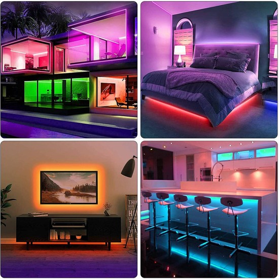 Talent 20M LED Işık Şeridi 5050 Rgb 600 Uzaktan ve Bluetooth Fiyatı