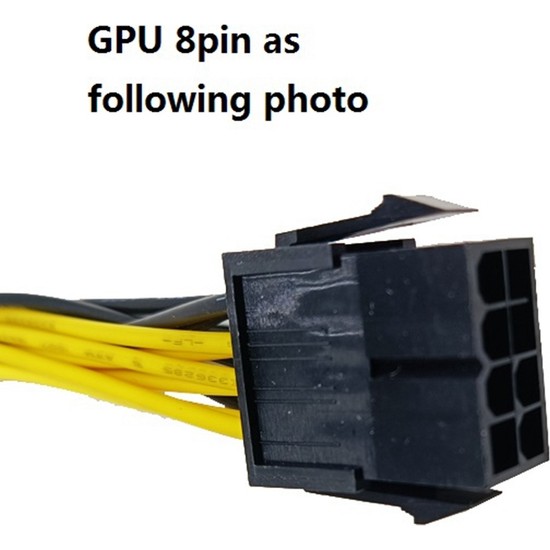 Decisive Gpu 8pin To 2X8PIN(6+2) Grafik Kartı Madenci Için Fiyatı