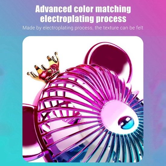 1200 Mah Yaz Mini Fan Sevimli Fan Taşınabilir Sessiz Fan USB Fiyatı