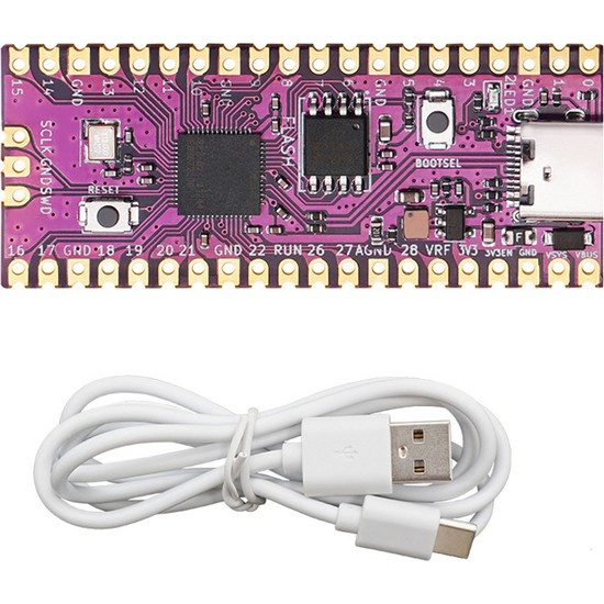 Pico Kurulu Yedek Modchip RP2040 USB Type-C Çift Çekirdekli Fiyatı