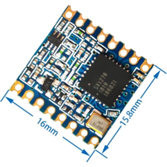 Decisive Lora Modülü SX1276 Kablosuz Alıcı-Verici Modülü Yayılmış ...