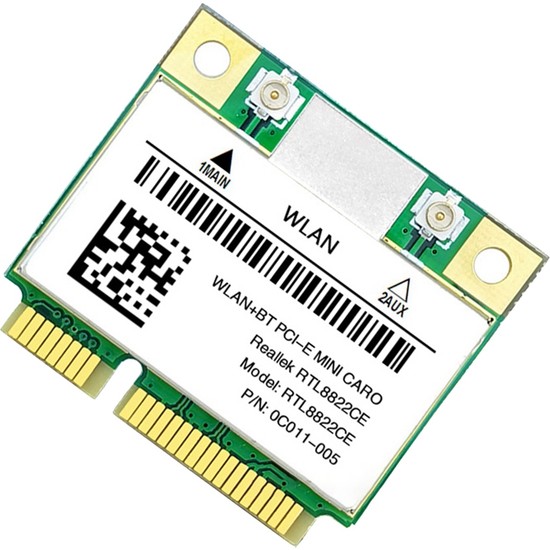 Decisive RTL8822CE Antenli Wifi Kartı 1200MBPS 2.4g+5ghz Fiyatı