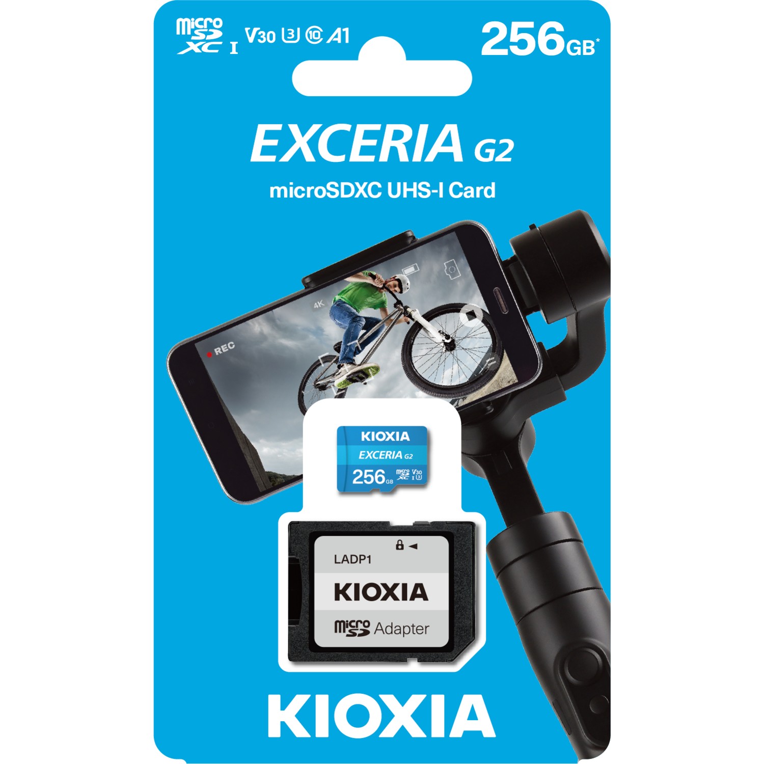Kioxia 256GB Exceria G2 Micro Sdxc A1 Uhs1 V30 U3 4K Kayıt Fiyatı