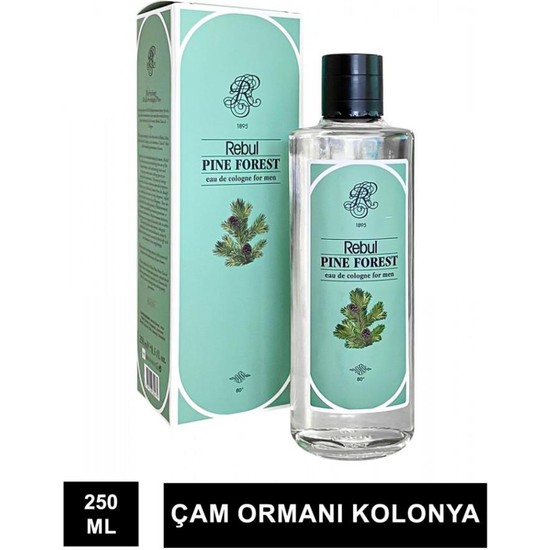 Rebul pine Forest kolonya Cam Şişe 250 Ml Fiyatı