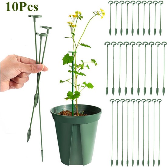 10 Adet Bitki Şekli Braketi/yatma Önleyici Phalaenopsis Fiyatı