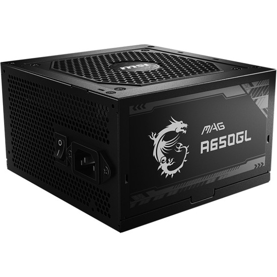 MSI PSU MAG A650GL 650W 80+ GOLD POWER SUPPLY Fiyatı