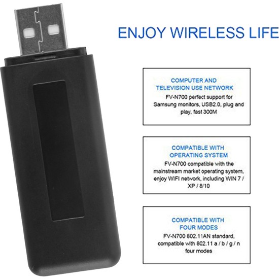 Hermoso RT5572 300MBPS USB Wifi Adaptörü Wlan Lan Dizüstü Fiyatı