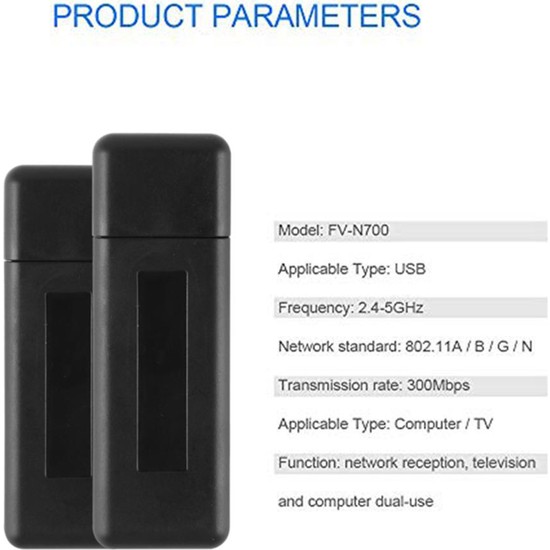 Hermoso RT5572 300MBPS USB Wifi Adaptörü Wlan Lan Dizüstü Fiyatı