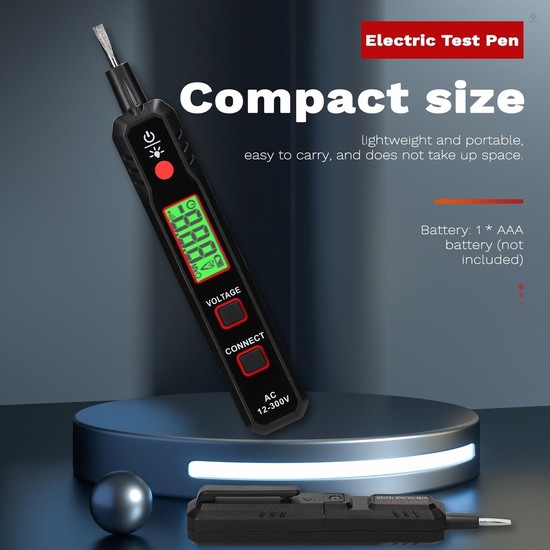 Betty Becky Tmp LCD Ekran Elektrik Test Kalemi AC12-300V Fiyatı