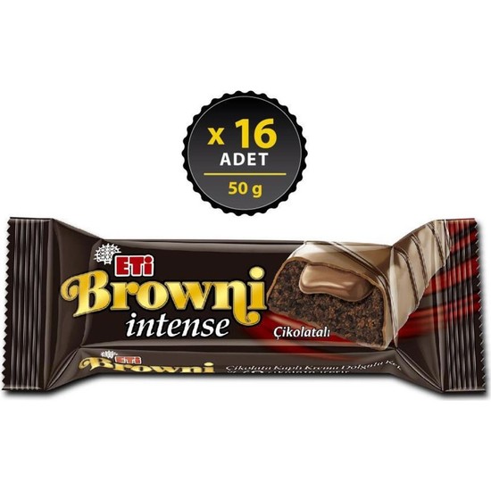 Eti Browni Intense 50 gr x 16 Fiyatı - Taksit Seçenekleri