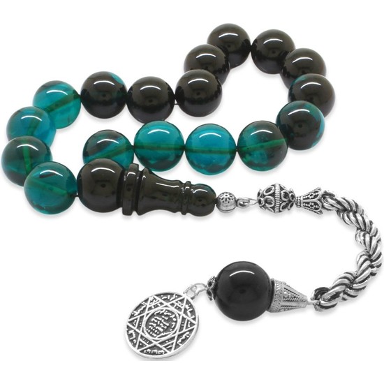 DAVİD BLACK 925 Ayar Gümüş Halat Püsküllü Süzme Turkuaz Ateş Fiyatı