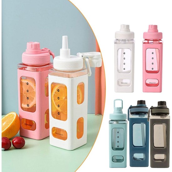 Cocotina Store 900ML Botol Minum Persegi Botol Hava Minum Fiyatı