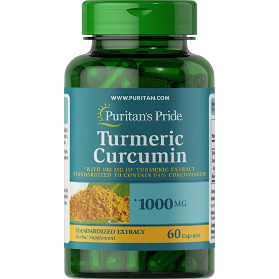 Puritan's Pride Turmeric Curcumin 1000 Mg 60 Kapsül Fiyatı