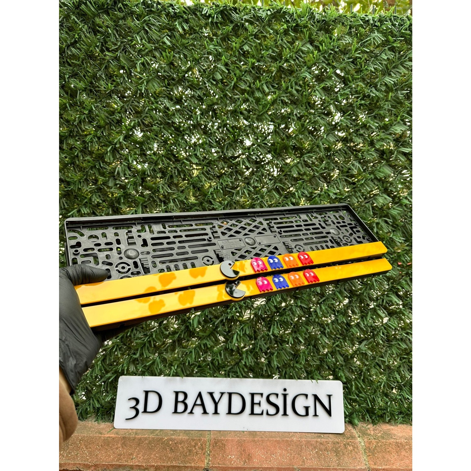 3D Bay Design Poc-Man Pleksi Plakalık 2 Adet Büyük Fiyatı