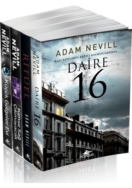 Adam Nevill Korku Gerilim Kitapları Takım Set (4 Kitap) Kitabı