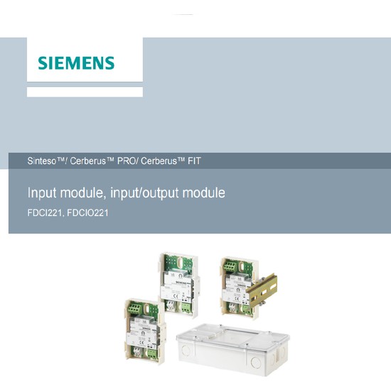 Siemens FDCIO221 1giriş 1 Çıkış Input Output Modül Fiyatı