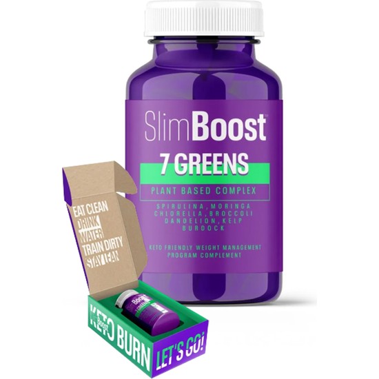 Slimboost Slim Boost 7 Greens Plant Based Complex Spirulina Fiyatı