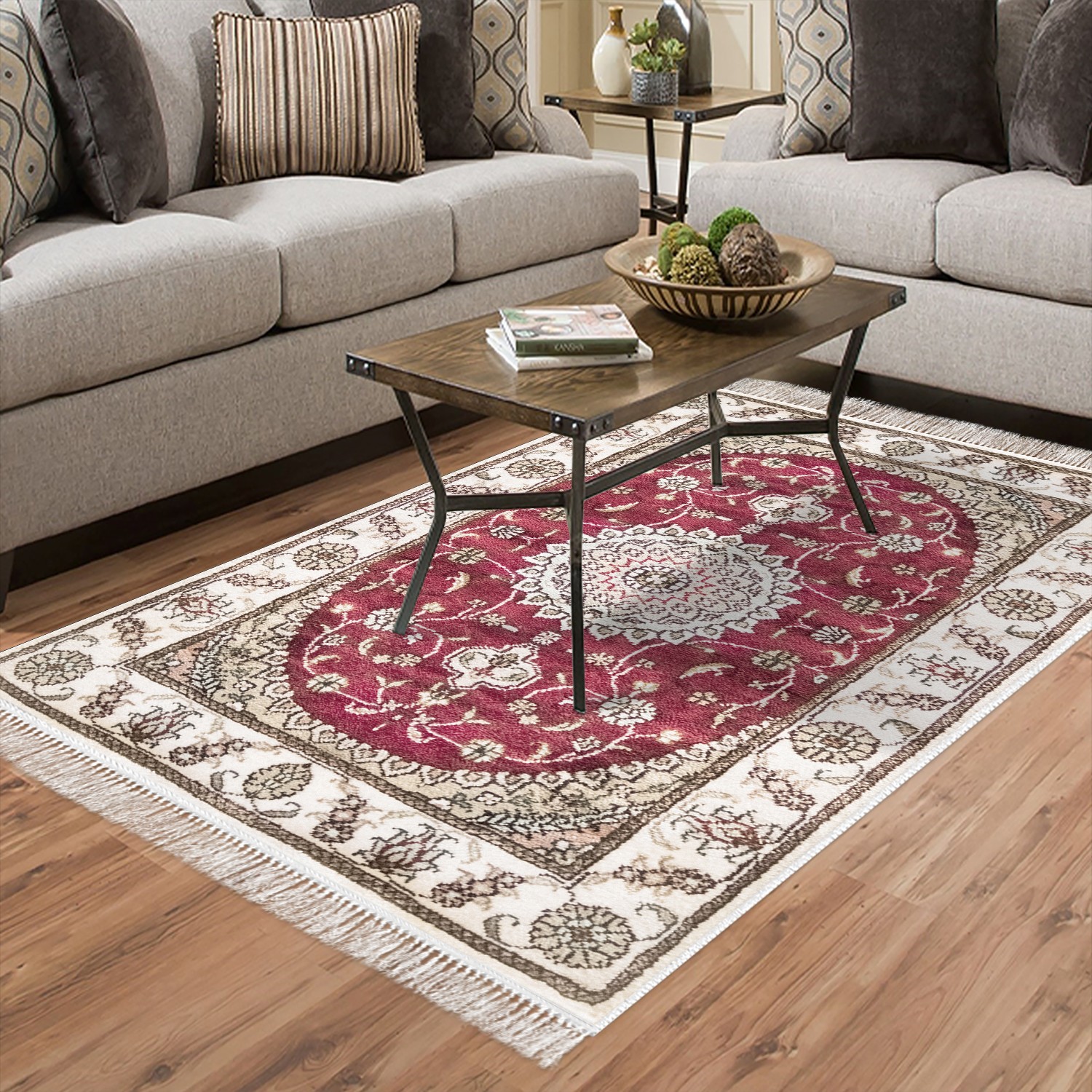 Alanur Home Alanur Star Pamuk Tabanlı Saçaklı Yıkanabilir Fiyatı