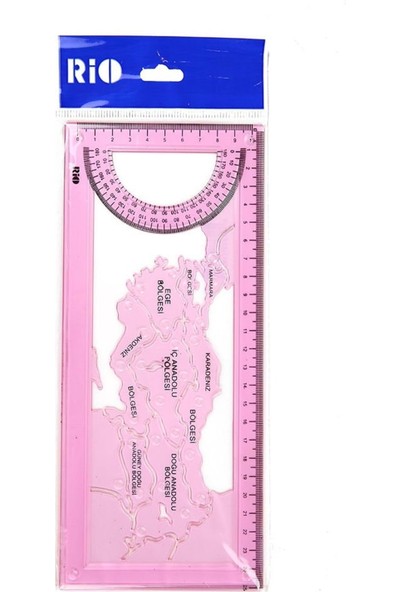 Rıo Türkiye Haritası Şablonu