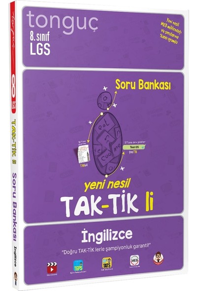 Tonguç Akademi 8. Sınıf İngilizce Taktikli Soru Bankası Tonguç Akademi 8. Sınıf İngilizce Taktikli Soru Bankası