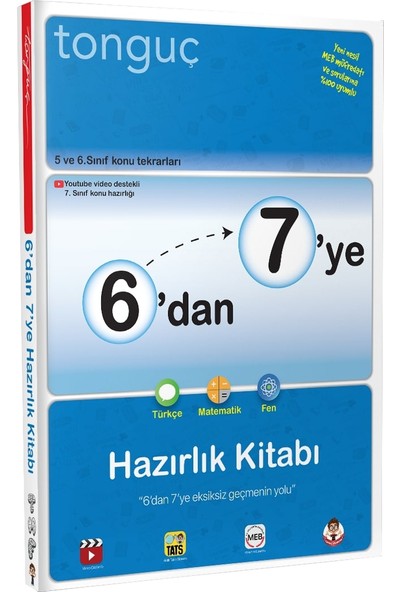 Tonguç Akademi 6'dan 7'ye Hazırlık Kitabı Tonguç Akademi 6'dan 7'ye Hazırlık Kitabı
