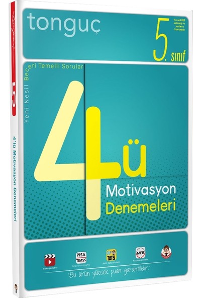 Tonguç Akademi 5. Sınıf 4'lü Motivasyon Denemeleri