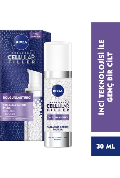 Nivea Cellular Cilt Dolgunlaştırıcı İnci Taneleri Serum 30Ml Nivea Cellular Cilt Dolgunlaştırıcı İnci Taneleri Serum 30Ml