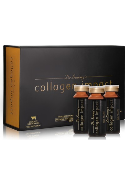 Dr. Sammy's Collagen Impact Hidrolize Sığır Kolajeni + Hyaluronic Asit + Resveratrol + Koenzim Q10 Dr. Sammy's Collagen Impact Hidrolize Sığır Kolajeni + Hyaluronic Asit + Resveratrol + Koenzim Q10