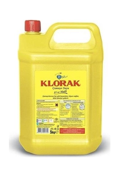 Klorak Çamaşır Suyu 4,5 kg