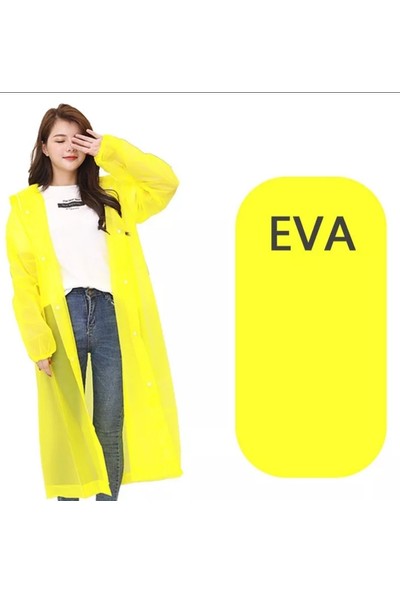 Marlux Raıncoat Eva Unisex Yağmuluk - Sarı